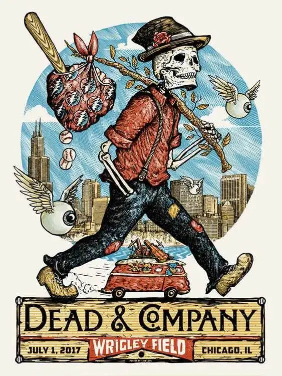 Grateful Dead and Co. Posters | Concert & Psychedelic Art Prints
