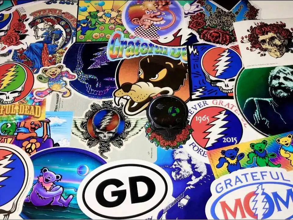 Grateful Dead Stickers, Decals & Bumper Stickers | Official
