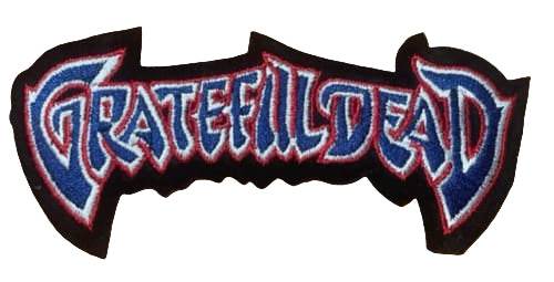 Grateful Dead - Band Logo Embroidered Patch - gratefuldeadshop.com ...