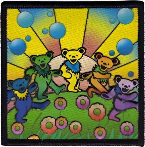 Grateful Dead - Bear Utopia Patch - gratefuldeadshop.com ...