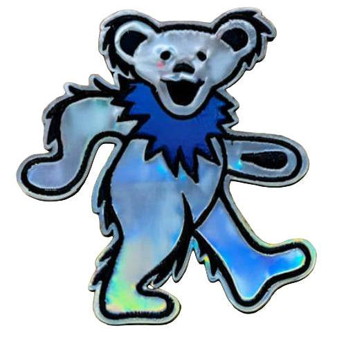 Grateful Dead - Iridescent Dancing Bear Patch - gratefuldeadshop.com ...