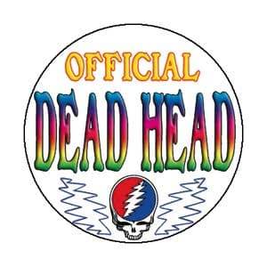 Grateful Dead - Official Deadhead Button - gratefuldeadshop.com ...