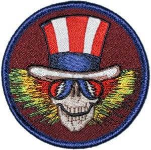 Grateful Dead - Psycle Sam Embroidered Patch - gratefuldeadshop.com ...