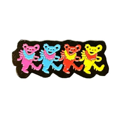 Grateful Dead - Row of Dancing Bears Hat Pin - gratefuldeadshop.com ...
