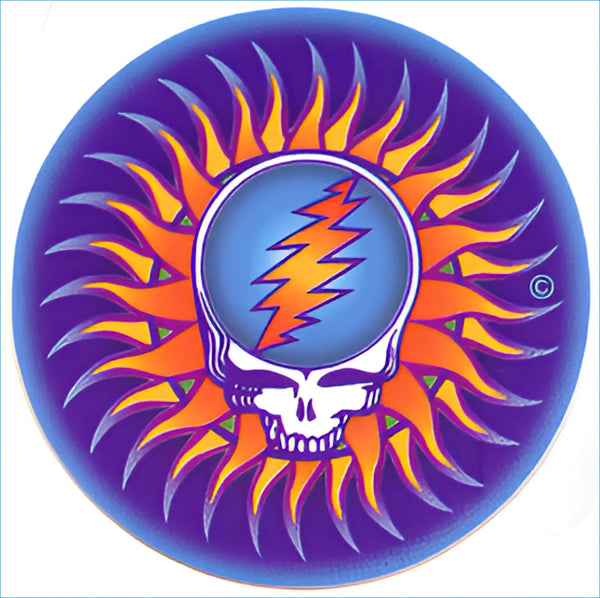 Grateful Dead Steal your Face Sun Sticker Merchandise