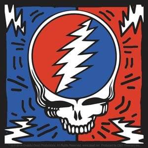 Grateful Dead - Syf Bolts Square Sticker - gratefuldeadshop.com ...