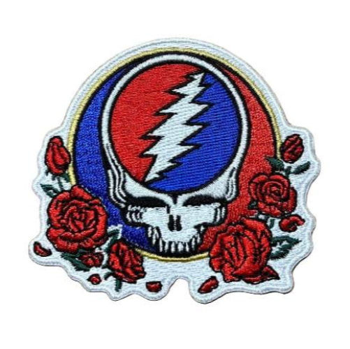 Grateful Dead - Syf Roses Embroidered Patch - gratefuldeadshop.com ...