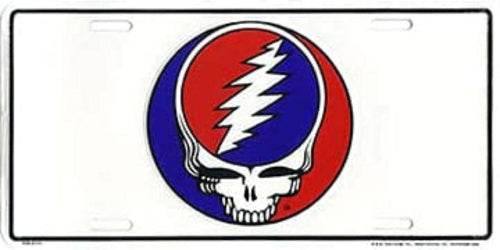 Grateful Dead - Syf Steal your Face License Plate - gratefuldeadshop ...