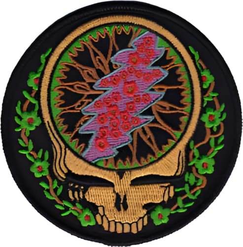 Grateful Dead - SYF Steal your Face Vines Patch - gratefuldeadshop.com ...