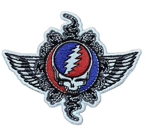 Grateful Dead - Winged Syf Embroidered Patch - gratefuldeadshop.com ...